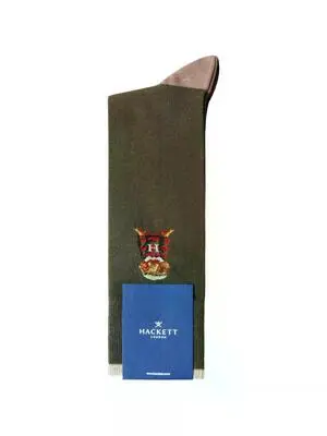 HACKETT LONDON Embroidered Crew Socks