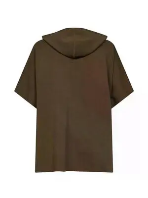 Max Mara Milano-knit Short-sleeve Hoodie
