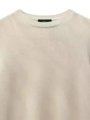 ROBERTO COLLINA Fine Knit Crew Neck Sweater