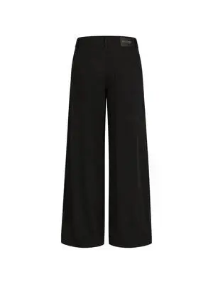 CAMBIO Eleven Wide-leg Trousers - Black