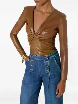 Elisabetta Franchi Bodysuit With Knot