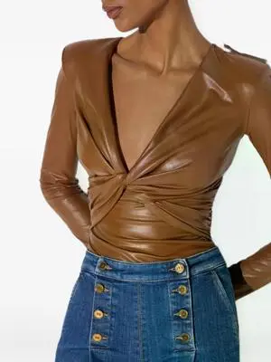 Elisabetta Franchi Bodysuit With Knot