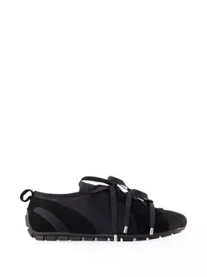 Simone Rocha Ballerina Grip Satin Sneakers