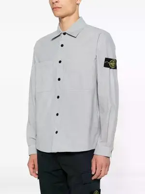 Stone Island Corduroy Compass-patch Shirt