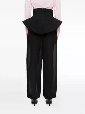 A.W.A.K.E. Mode Sculptural Zip-fastening Miniskirt