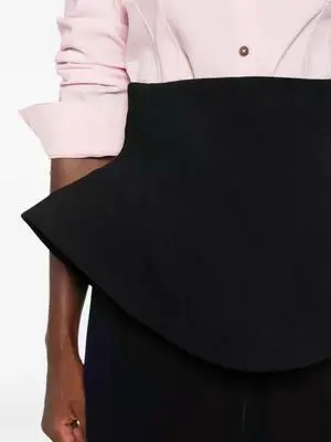 A.W.A.K.E. Mode Sculptural Zip-fastening Miniskirt