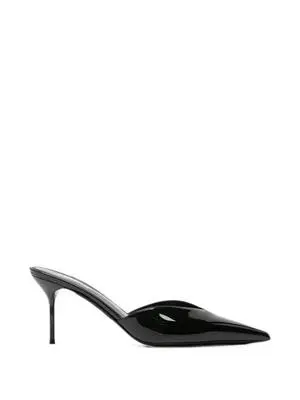 Paris Texas Lidia Patent-leather Pointed-toe Mules