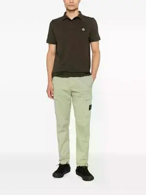 Stone Island Logo-patch Polo Shirt