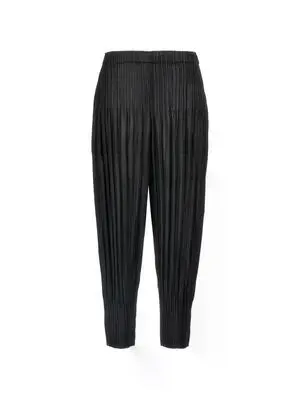Issey Miyake Pleated Trousers - Black
