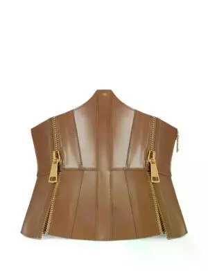 ELISABETTA FRANCHI Bustier Belt With Zips