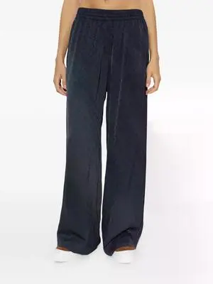 Casablanca Monogram Jacquard Wide-leg Trousers