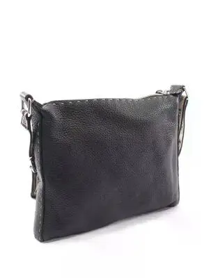 Fendi Selleria Shoulder Bag - Black