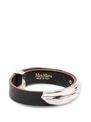 Max Mara Agiate Leather Bracelet