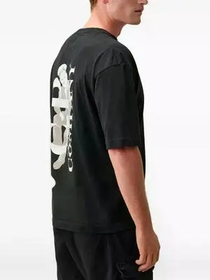 C.P. COMPANY 30/1 Jersey Short Sleeve British Sailor T-shirt - Black