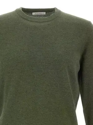 KANGRA Crew-neck Ribbed-trim Sweater
