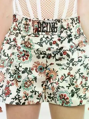 Sacai Floral Printed Shorts