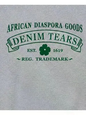DENIM TEARS Logo-print Crew-neck Sweatshirt