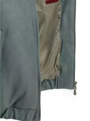 Brunello Cucinelli Leather Zip-up Jacket