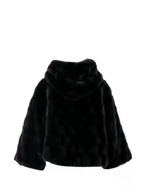 Pinko Cadetia Faux-fur Jacket - Black