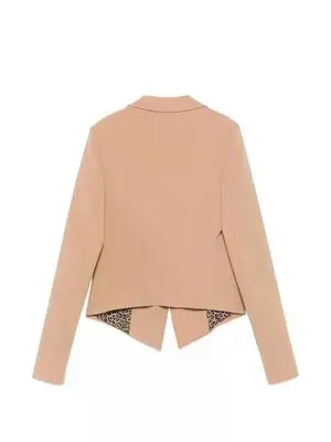 BLUGIRL Single-button Asymmetric-hem Blazer