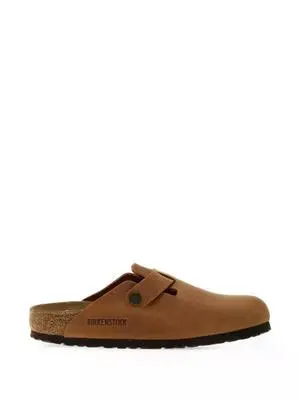 BIRKENSTOCK Boston Buckle-fastening Mules - Brown