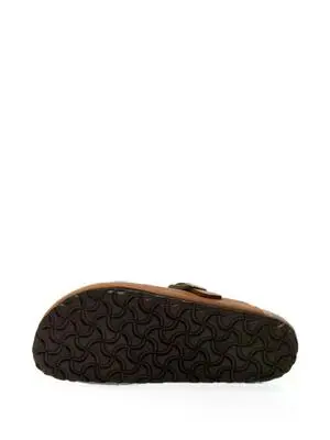 BIRKENSTOCK Boston Buckle-fastening Mules - Brown