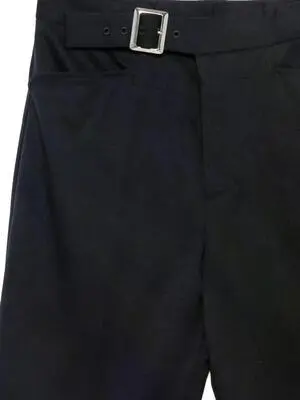 Liviana Conti Belted Cropped Trousers