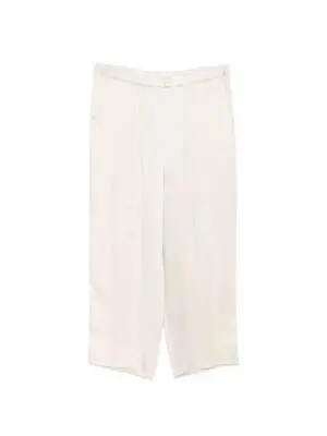 Liviana Conti Elasticated Waist Trousers - Neutrals