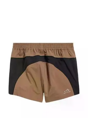 Balenciaga Logo-print Panelled Shorts