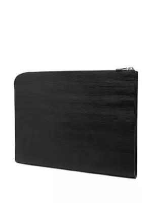 LOUIS VUITTON Epi Pochette Jour Gm Clutch Bag - Black