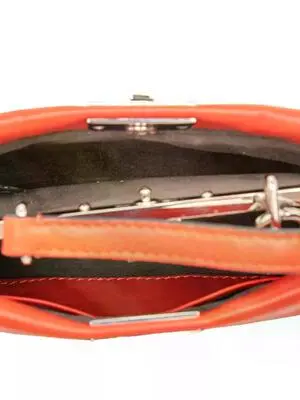 Fendi 2010-2026 Micro Leather Peekaboo Satchel