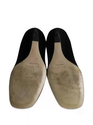 Miu Miu Suede Wedge Pumps