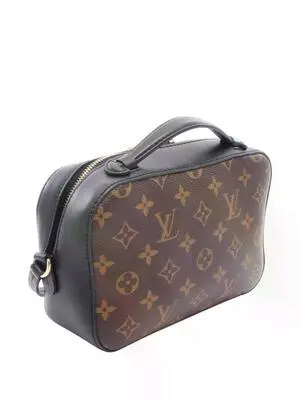 LOUIS VUITTON 2018 Monogram Saintonge Satchel - Brown