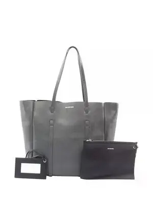 Balenciaga 2017 Leather Everyday S Tote Bag - Grey