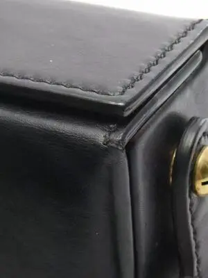 Dior Lambskin Dioraddict Lockbox Bag - Black