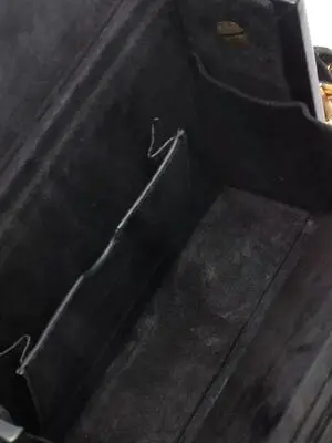 Dior Lambskin Dioraddict Lockbox Bag - Black