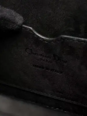 Dior Lambskin Dioraddict Lockbox Bag - Black