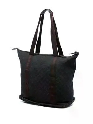 Gucci Gg Denim Tote Bag - Blue
