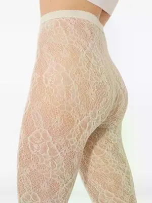 Wolford Floral Lace-mesh Tights