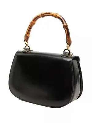 Gucci Bamboo Satchel - Black