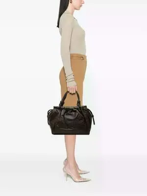 Loewe Nappa Leather Anagram Knot Tote Bag