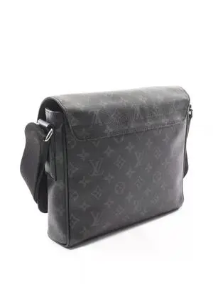 LOUIS VUITTON 2019 Monogram Eclipse District Pm Crossbody Bag