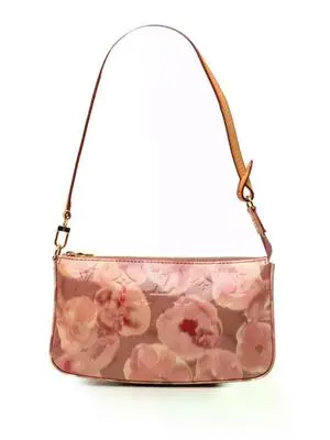 LOUIS VUITTON 2013 Monogram Vernis Ikat Pochette Accessoires Shoulder Bag - Pink