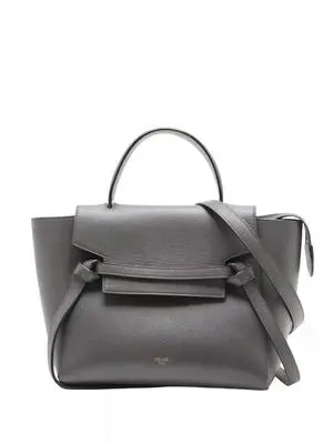 CELINE 2000-2026 Nano Grained Calfskin Belt Bag Satchel