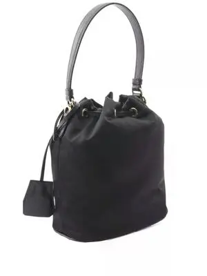 Prada Re Nylon Re Edition Bucket Bag - Black