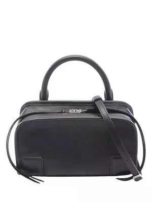 Loewe 2010-2026 Mini Leather Amazona 180 Satchel - Black