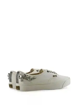 VANS Lx Authentic 44 Crystal-embellished Sequinned Sneakers