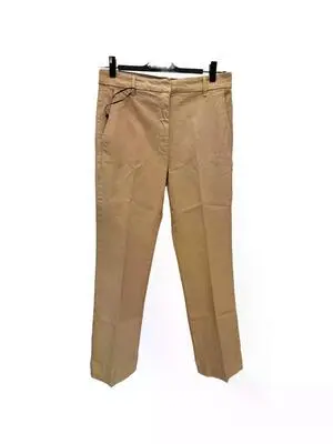 Marella Mlsmaesta Logo-patch Trousers - Neutrals