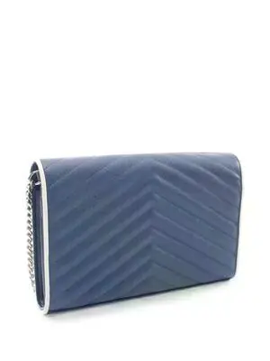 Saint Laurent 2000s Cassandra Chain Wallet