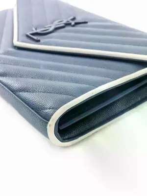 Saint Laurent 2000s Cassandra Chain Wallet